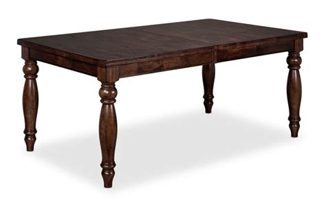 Kingstown Extendable Dining Table Chocolate Leons