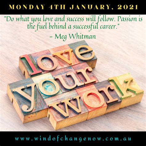 Passion Of Work Quotes