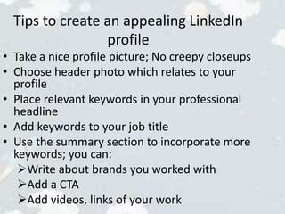 Easy Ways To Optimize LinkedIN PPT