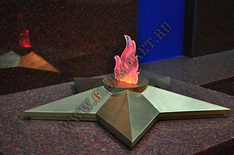 Макет вечного огня для мемориального комплекса войсковой части ...