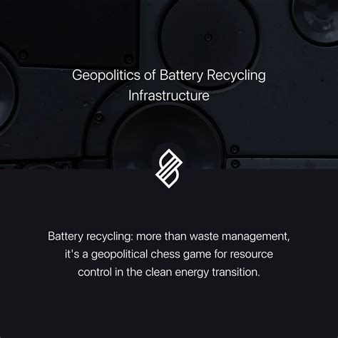 Geopolitics Of Battery Recycling Infrastructure → Scenario