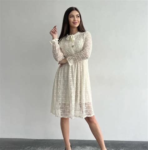 Кружевна сукня — ціна 480 грн у каталозі Сукні міді Купити жіночі речі за доступною ціною на