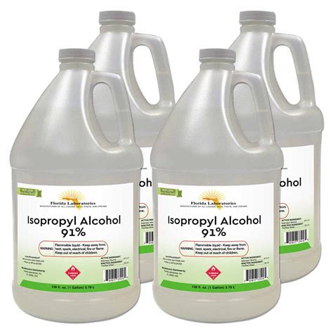 Isopropyl Alcohol 91% , 4 Gallons - Walmart.com