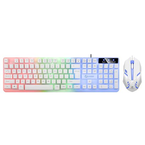 Illuminated Usb Gaming Keyboard And Combo With Color Backlight Illuminated Usb Gaming Keyboard And Combo With Color Backlight