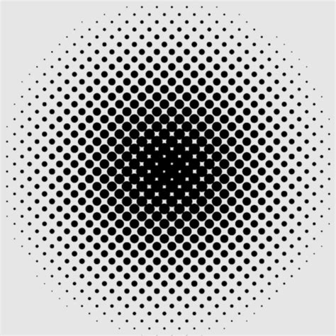 Computer Graphics Halftone Circle Pattern Algorithm Implementation Computer Science Stack