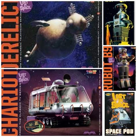 Moebius Models Lost In Space New Plastic Model Kits Mr Models £2295