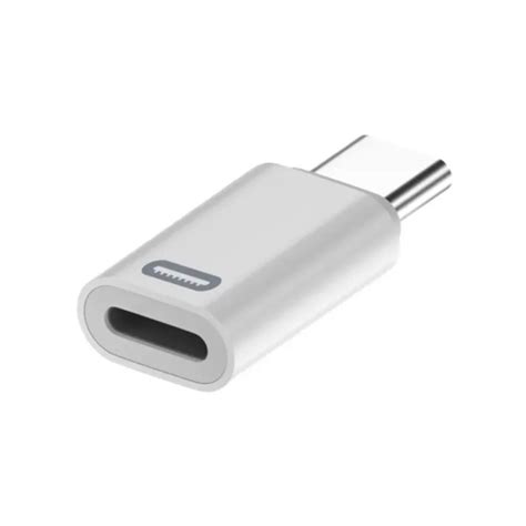 8 Pin Female To USB C Type C Male Adapter Gen3 Supports PD Fast Charging For IPhone 15 Series