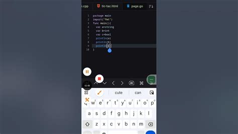 Go Variable Declaration Without Initial Valueshorts Go Variables