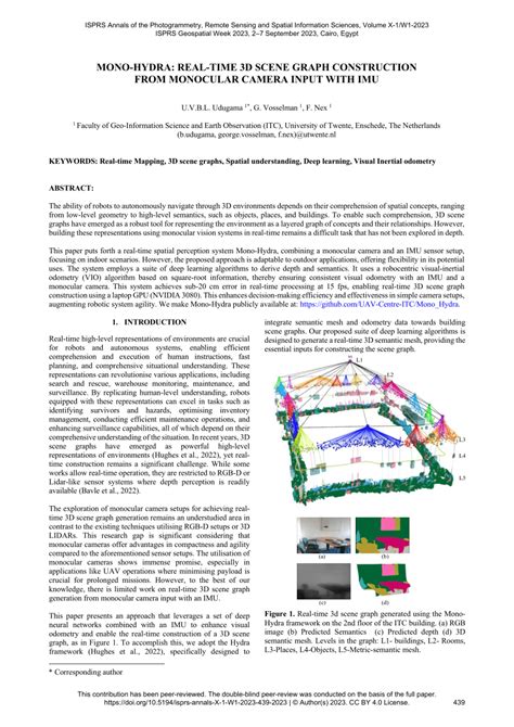 Pdf Mono Hydra Real Time 3d Scene Graph Construction From Monocular