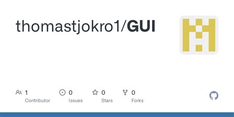 GitHub Thomastjokro GUI