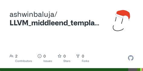 Github Ashwinbalujallvmmiddleendtemplate