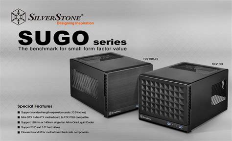 Buy Silverstone Sugo Sg13 Small Form Factor Itx Case Mesh Pink Sst