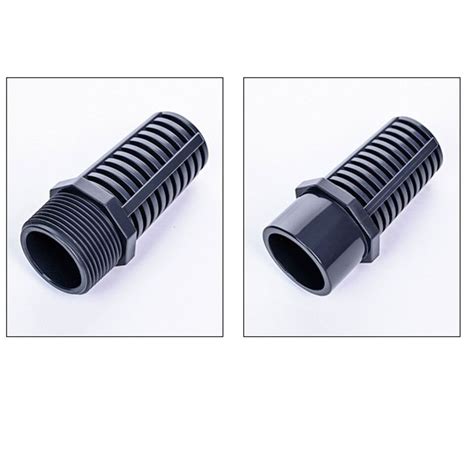 2pcs Dark Grey Permeable Flower Basket Upvc Overflow Strainer Pipe Fitting Ebay