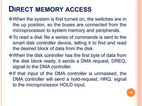Direct Memory Access Controller Slidepptx