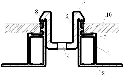 新型无a面防积尘太阳能边框及其固定压块的制作方法