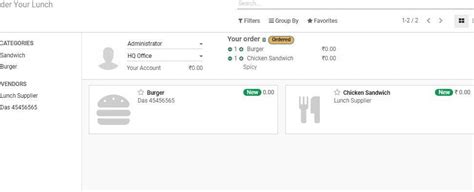 How To Use Lunch Module In Odoo 14
