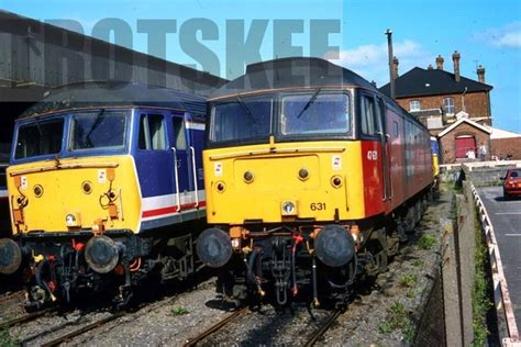 35mm Slide Br British Railways Diesel Loco Class 47 47631707 1992