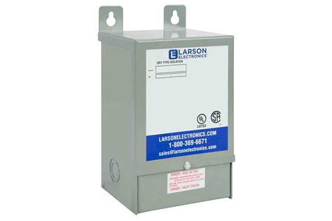 Larson Electronics 5 Kva Isolation Transformer 460v Primary 24v