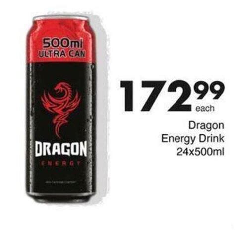 Dragon Energy Drink 24x500ml offer at Save