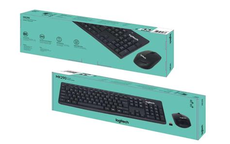 K290 Logitech Wireless Combo Keyboard And Mouse Gentle Computers