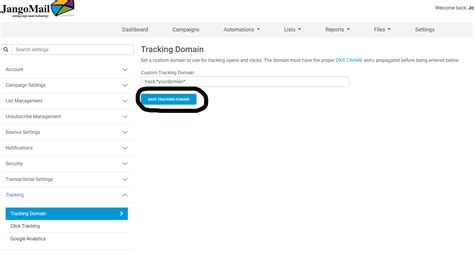 jangomail account setup jangomail help