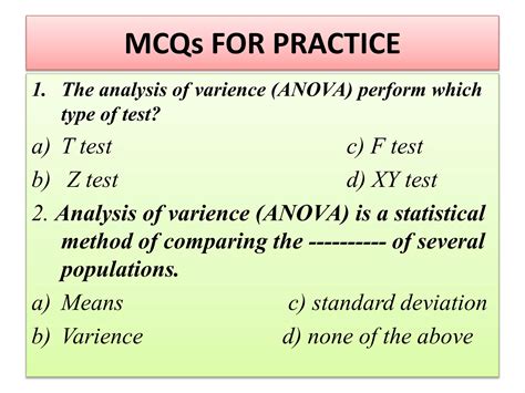 {anova} Ppt 1 Pptx Physics Science