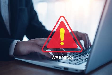 Premium Photo Malicious Software Virus And Cybercrime System Warning Hacked Alert Cyberattack