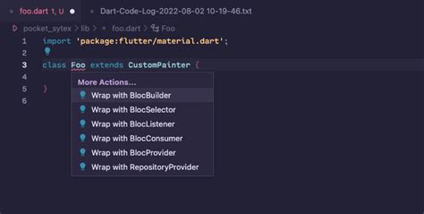 Create Missing Overrides Quickfix Not Showing For Empty Classes · Issue 4184 · Dart Code