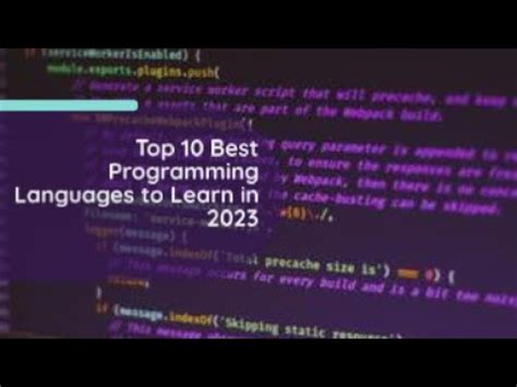 Top 10 programming languages | Most demanding Programming languages in ...