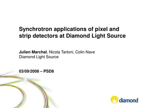 Ppt Advancements In Pixel And Strip Detectors At Diamond Light Source