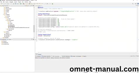 Executing The Example Qtenv Framework Program Omnet Simulator