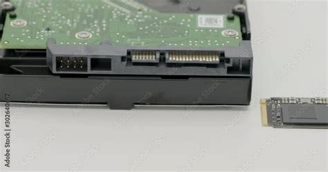 Truck Shot Of Ssd M2 Nvme Pcie Or Solid State Drive The New Next