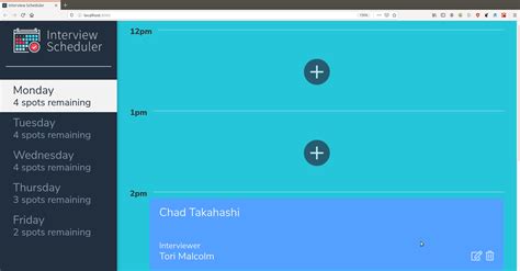 GitHub Anneloes94 Scheduler A React Web Application That Allows Babes To Schedule