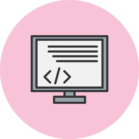 Programing Vector Icon 16502184 Vector Art At Vecteezy