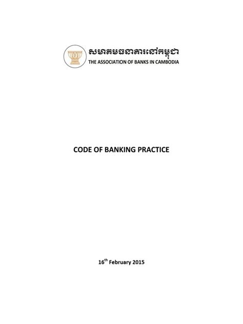Abc Code Of Banking Practiceeng Pdf