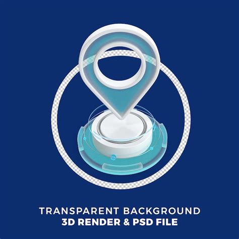 Premium Psd 3d Realistic Location Map Pin Gps Pointer Markers Vector