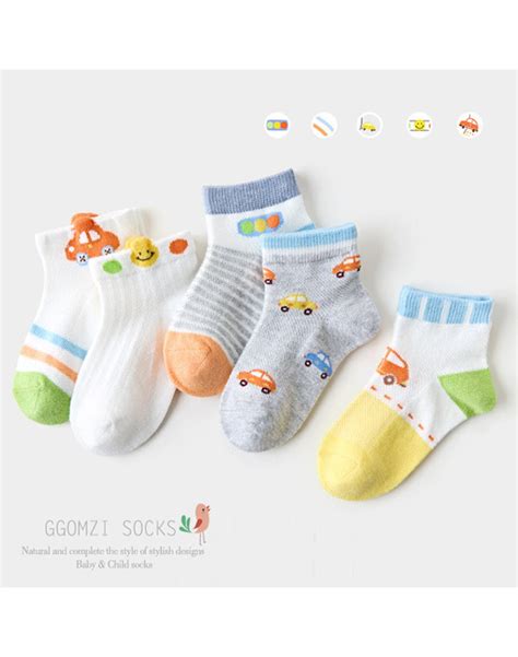 보리보리꼼지 특가 Ny고고5족 망사 양말세트 유아 아동양말