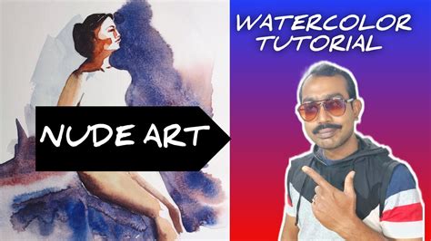 How To Draw A Naked Female Figure Nude Art Watercolor Tutorial Youtube