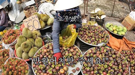 현재 베트남에서 망고스틴 만원어치를 달라고 하면 벌어지는 일 Youtube