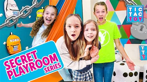 The Secret Playroom W Addy And Maya Youtube