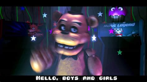 Sfm Fnaf Freddy Fazbear Voice From David Near Animated Youtube