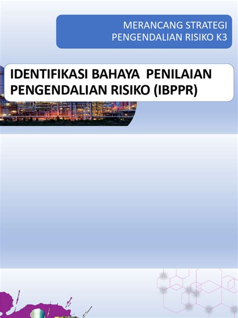 Strategi Pengendalian Risiko K3 Pdf