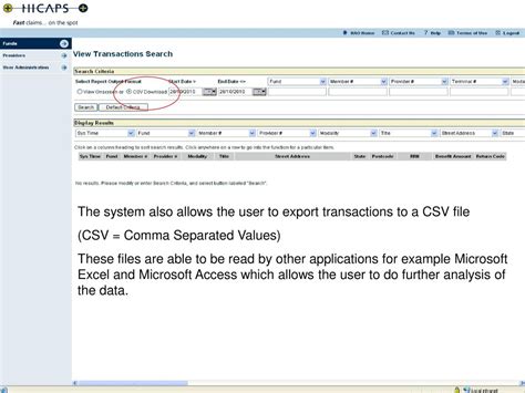 Welcome To HICAPS CSS Ppt Download