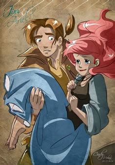 22 Jim Hawkins And Ariel Crossover Ideas Jim Hawkins Disney And
