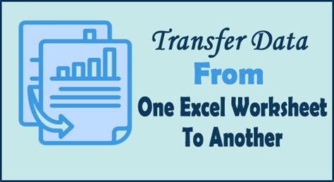 5 Methods To Transfer Data From One Excel Worksheet To Another Automatically