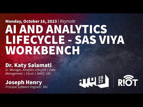 Free Video Ai And Analytics Lifecycle Sas Viya Workbench From All Things Open Class Central