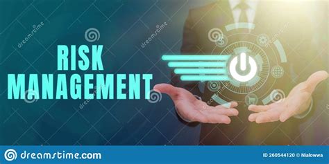 Text Sign Showing Risk Management Word For Assessing And Controlling