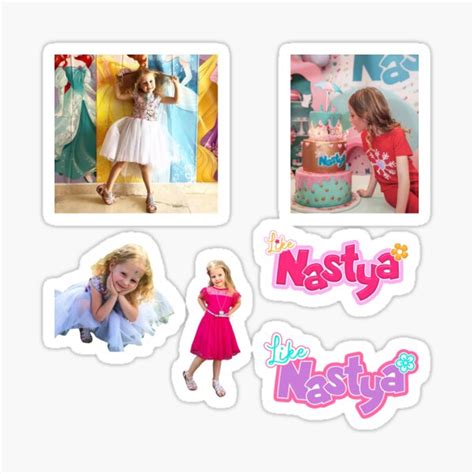 Like Nastya Red Pink Dress Nastya Chilling And Playing With Her Hair
