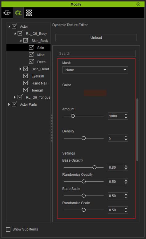 Basic Modifications For Body Texture