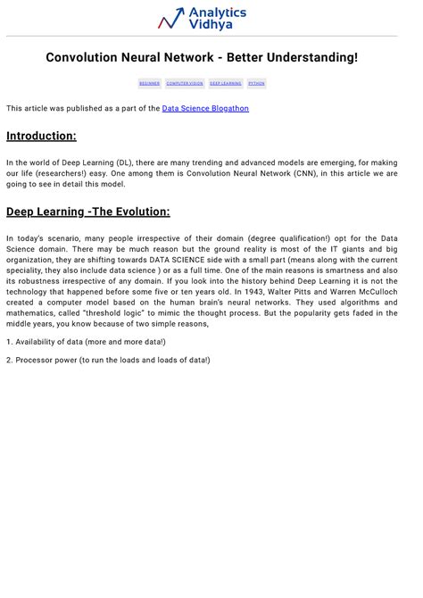 Convolution Neural Network Better Understanding Dental Science